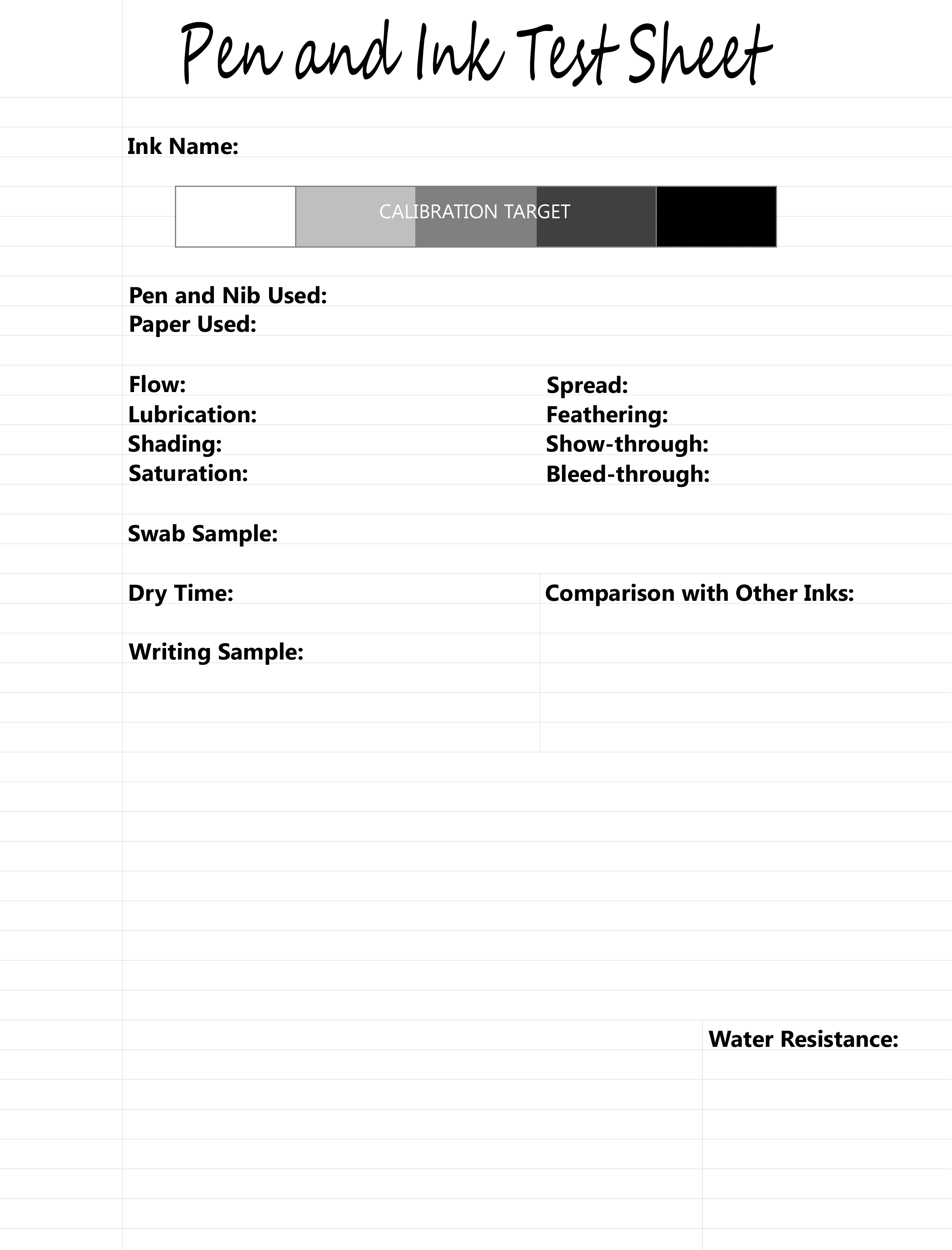 Green Earth - My Ink Of The Year - Inky Recipes - The Fountain Pen Network